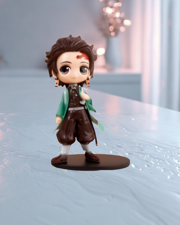 Tanjiro Kamado- Demon Slayer Mini Action Figure for Anime Fans ...
