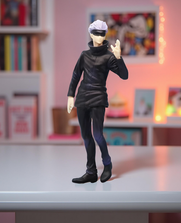 Satoru Gojo Stylish Standing Action Figure – JJK Anime Collectible ...